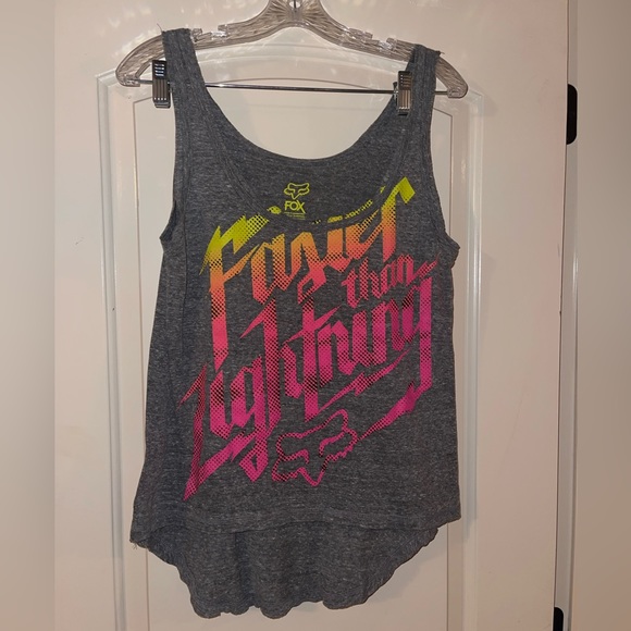 Fox | Tops | Fox Racing Tank Top | Poshmark